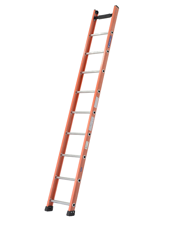 Escada Singela Fibra de Vidro Cogumelo | 8 Degraus - 2,90M